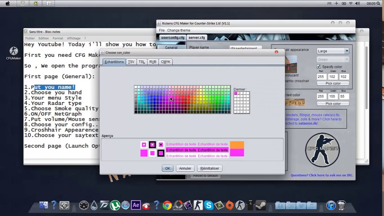 Create Your own cs1.6 | CFG maker v1.1 (EASY, FAST) - YouTube