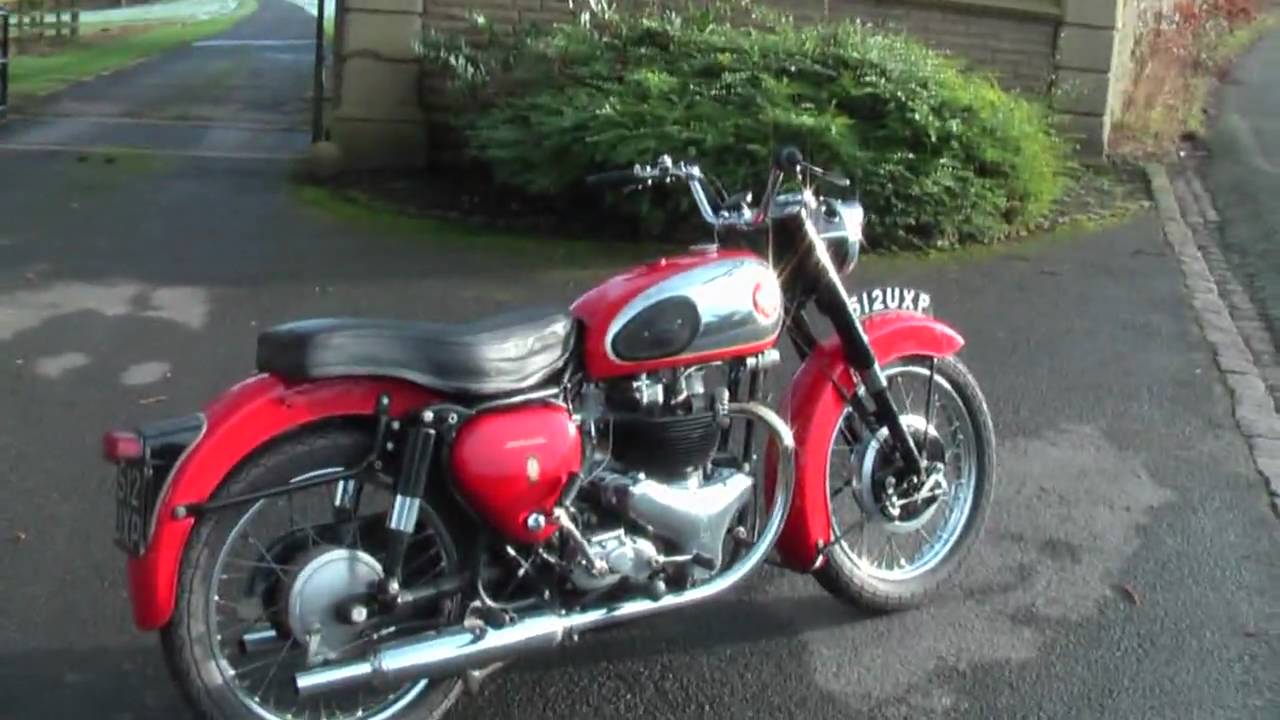 1960 BSA A10 Gold Flash HD - YouTube