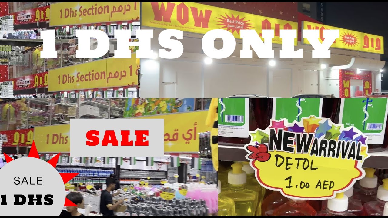 Items in 1 DHS only at Wow Supermarket in Ajman MOST CHEAP PLACE TO ...