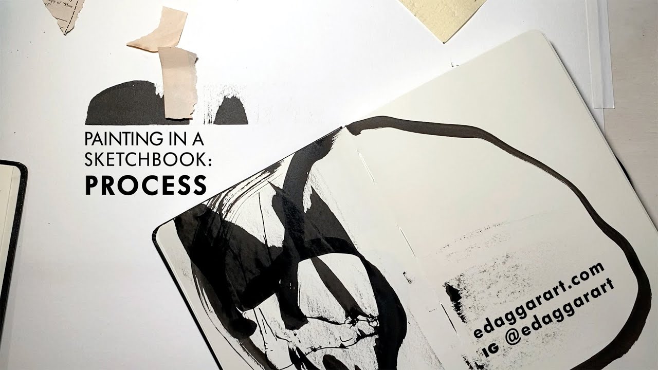 Sketchbook Painting Process Time-lapse - YouTube