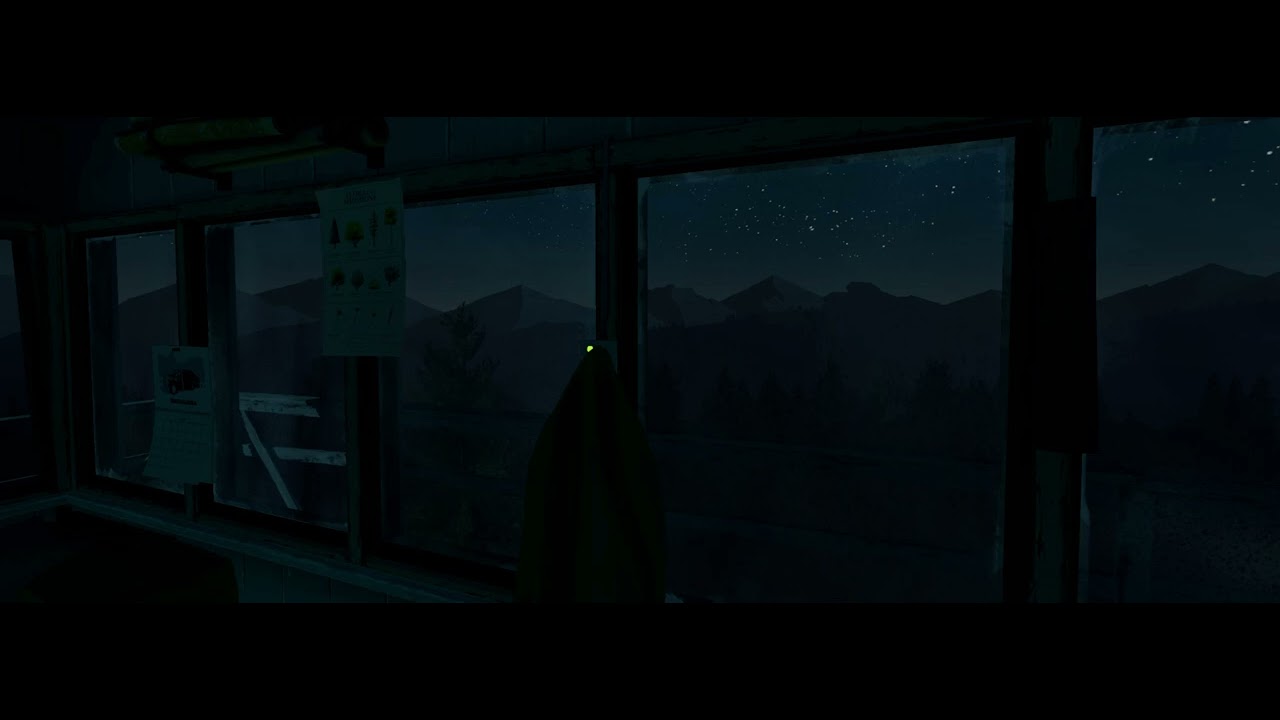 10 Hours Firewatch Ambience - Forest At Night Crickets, Birds, Breeze ...