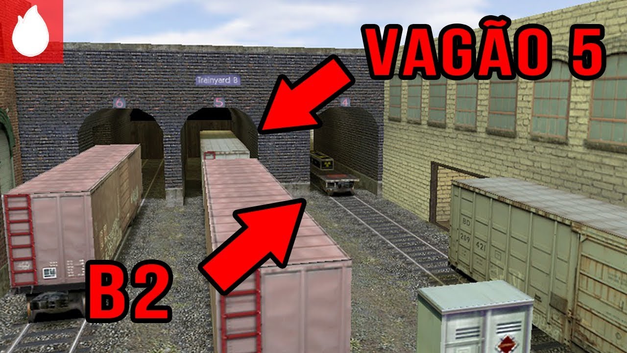 DE_TRAIN - NOMES DOS LUGARES DO MAPA - DICA #23 (CS 1.6) - YouTube