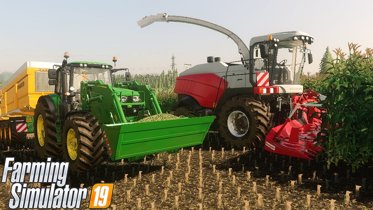 PRODUZINDO SILAGEM PARA AS VACAS || HOF BERGAMANN || FARMING SIMULATOR ...