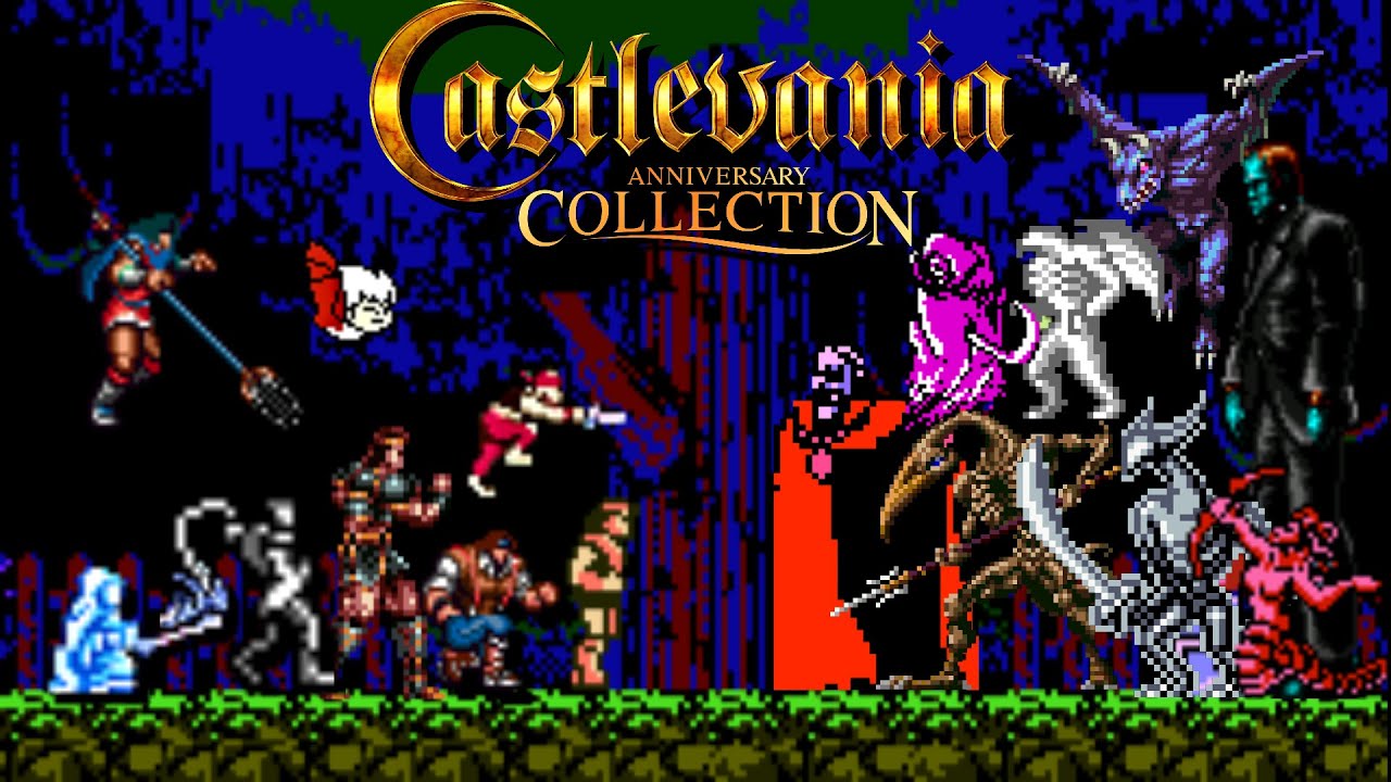 Castlevania Anniversary Collection - All Bosses (NO DAMAGE) - YouTube