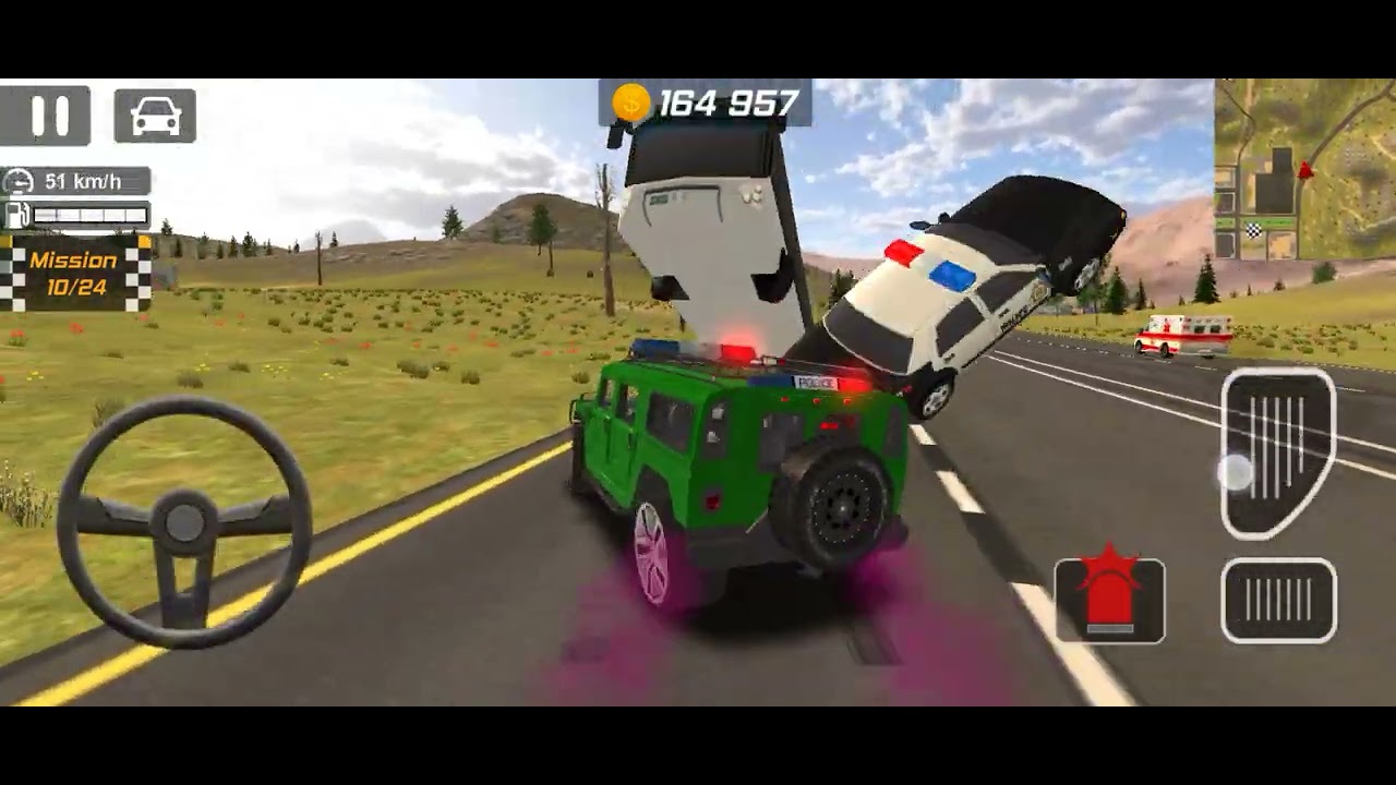 police drift car driving simulator 3d gems video - YouTube