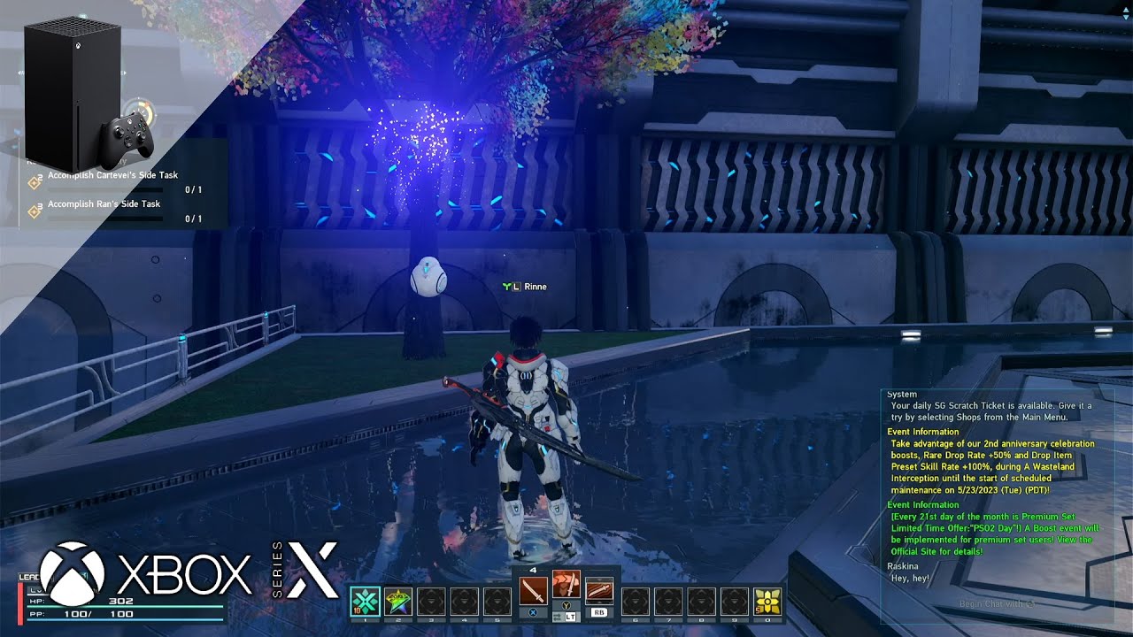 Phantasy Star Online 2 New Genesis - Xbox Series X 2160p 60fps (NO X/S ...