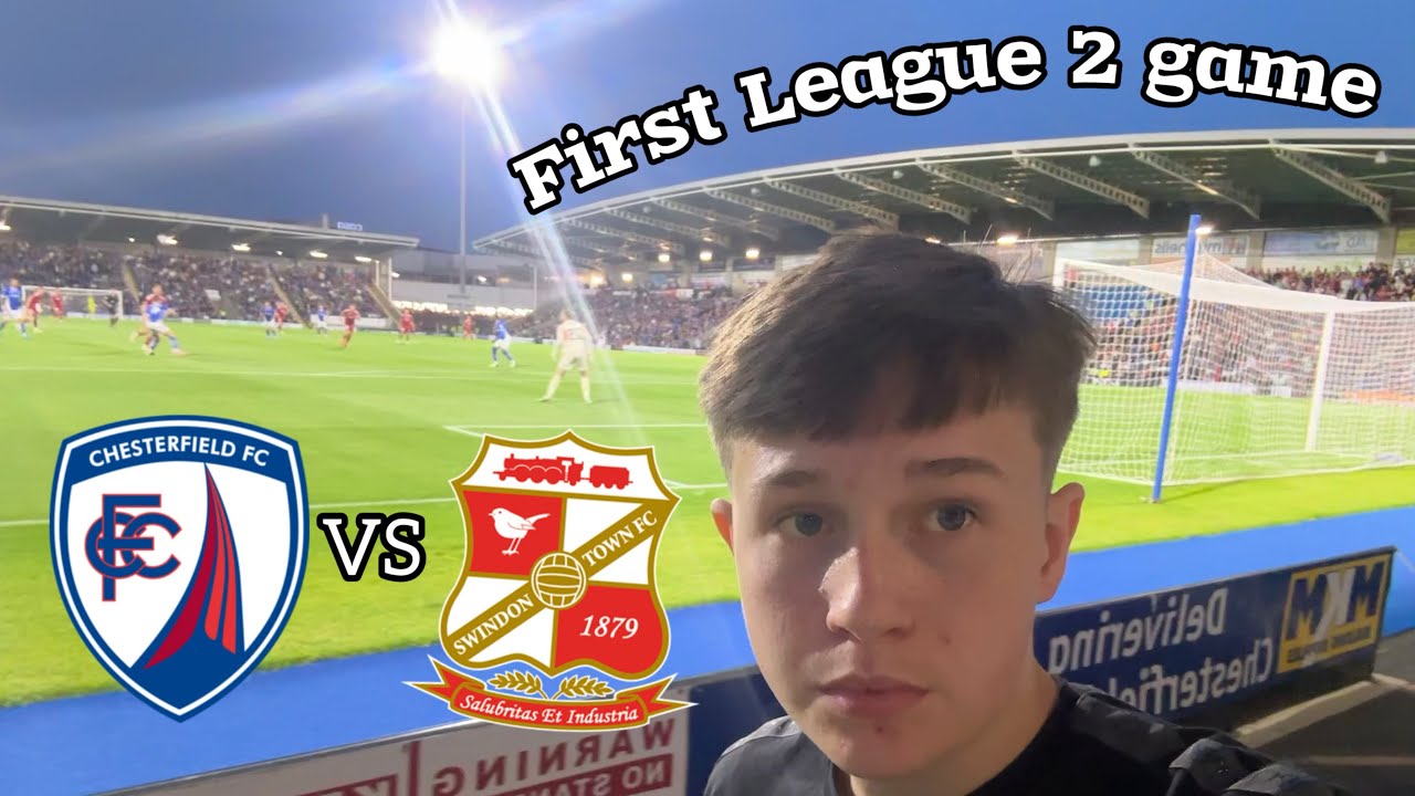CHESTERFIELD’S FIRST EFL GAME IN 6 YEARS MATCHDAY VLOG | Chesterfield 1 ...