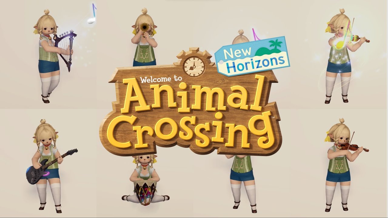 {FFXIV} Animal Crossing: New Horizons - Main Theme + Isabelle's ...
