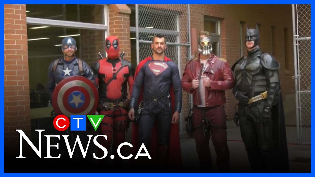 Regina SWAT team members take part in good cause - YouTube