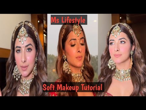 Soft Pink Makeup Tutorial||Soft makeup Tutorial|| Makeup Tutorial for ...