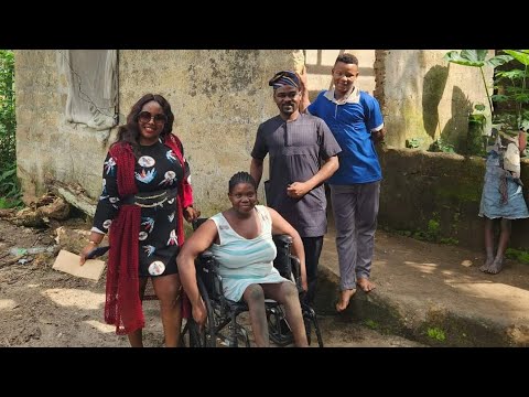 Watch the moment we presented a wheelchair to a crippled lady in Oruk ...