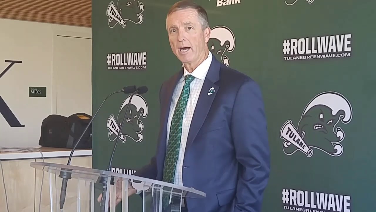 Tulane coach Willie Fritz talks recruiting, the future - YouTube