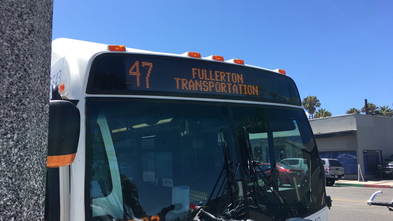 OCTA Route 47 North Newport Beach Balboa and 23rd to Fullerton Transp ...