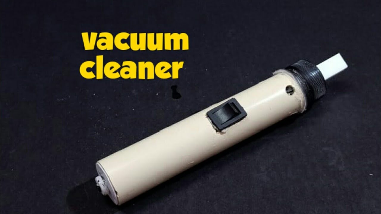 how to make mini vacuum cleaner at home . by diy electric - YouTube