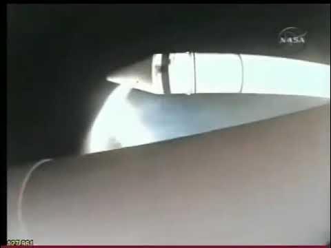 SRB separation from Uncle Sam's Space Shuttle with audio - YouTube