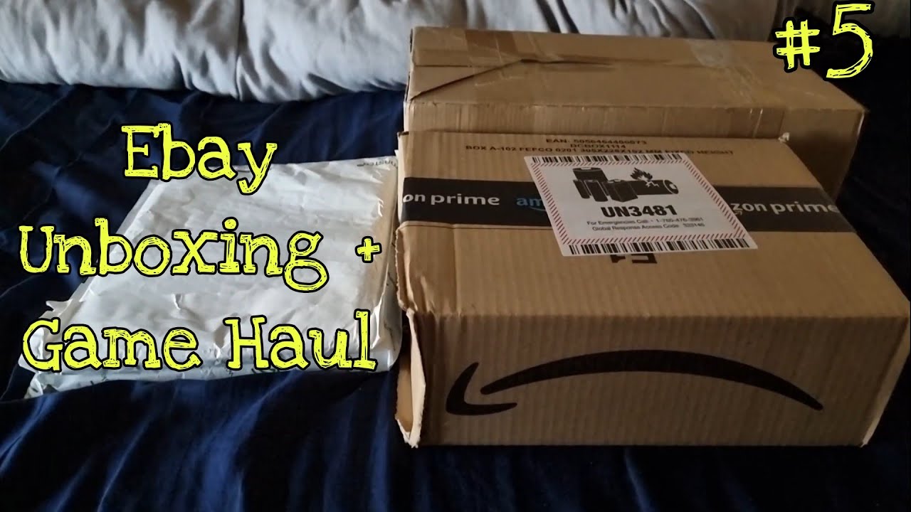 Ebay Unboxing + Game Haul #5 (PS4, Xbox One, Xbox 360, Amazon Surprises ...