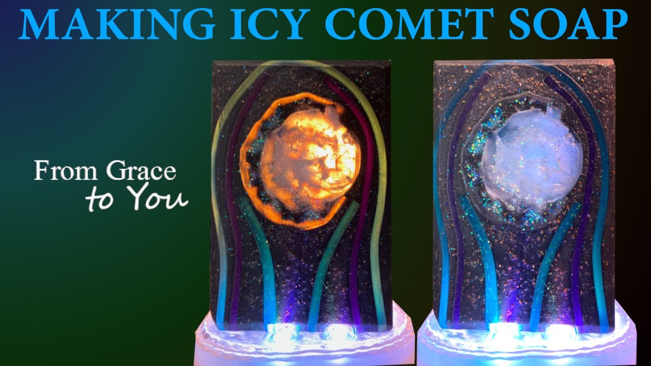 Making Icy Comet Mechanic's Soap with Walnut Shells, Pumice and ...