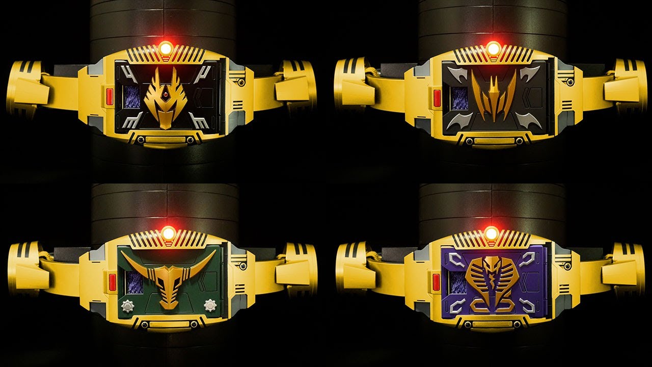 「金色合成！」仮面ライダー龍騎 【CSM Vバックル】 リュウキ ナイト ゾルダ 王蛇 "Gold Synthesis!" Kamen Rider Ryuki [CSM V Buckle ...