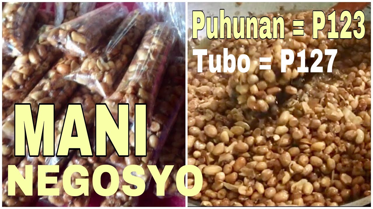 ADOBONG MANI or FRIED PEANUTS PANG NEGOSYO - YouTube