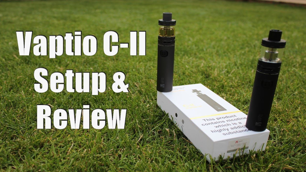 Starter Kit Vaptio C-II Review - YouTube