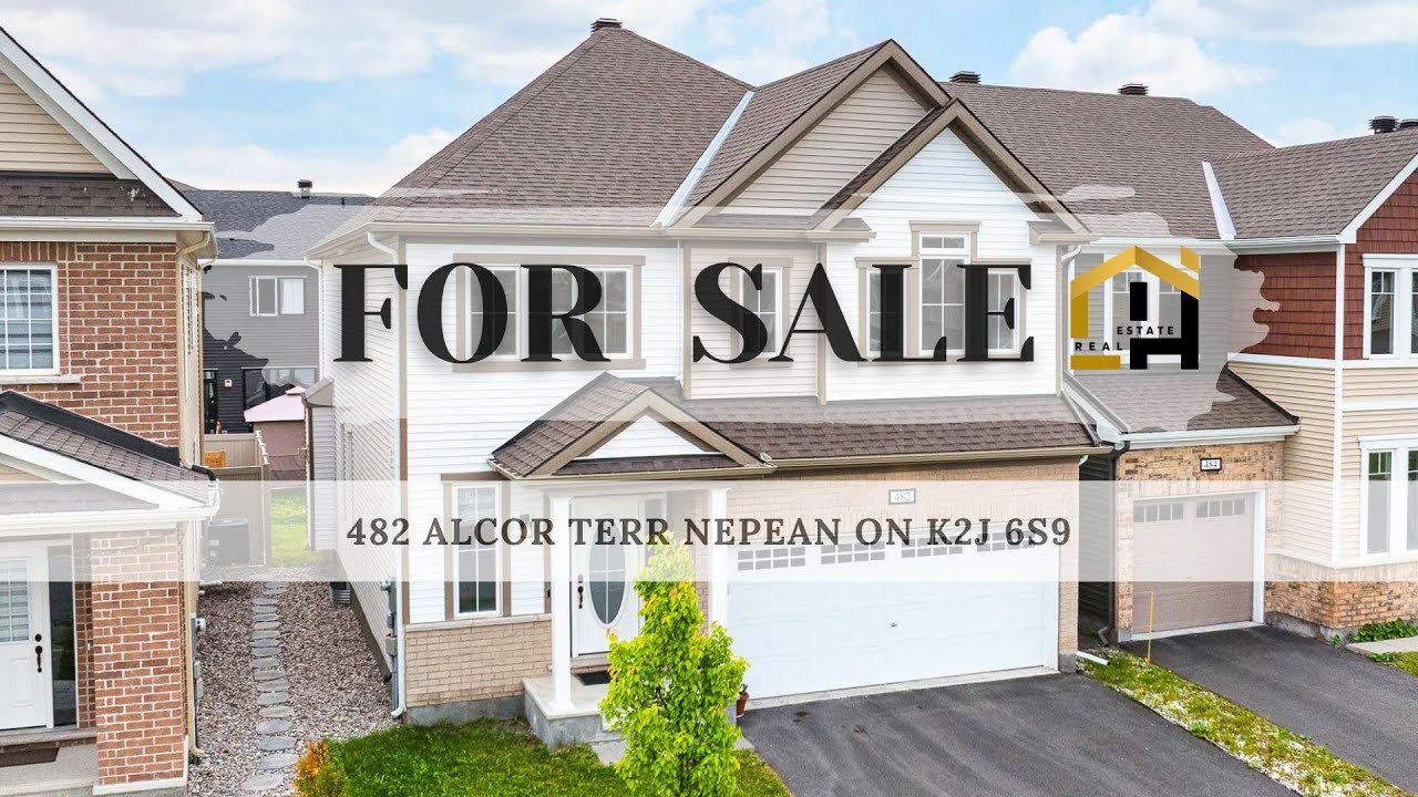 FOR SALE｜484 ALCOR TERR NEPEAN ON K2J 6S9 - YouTube