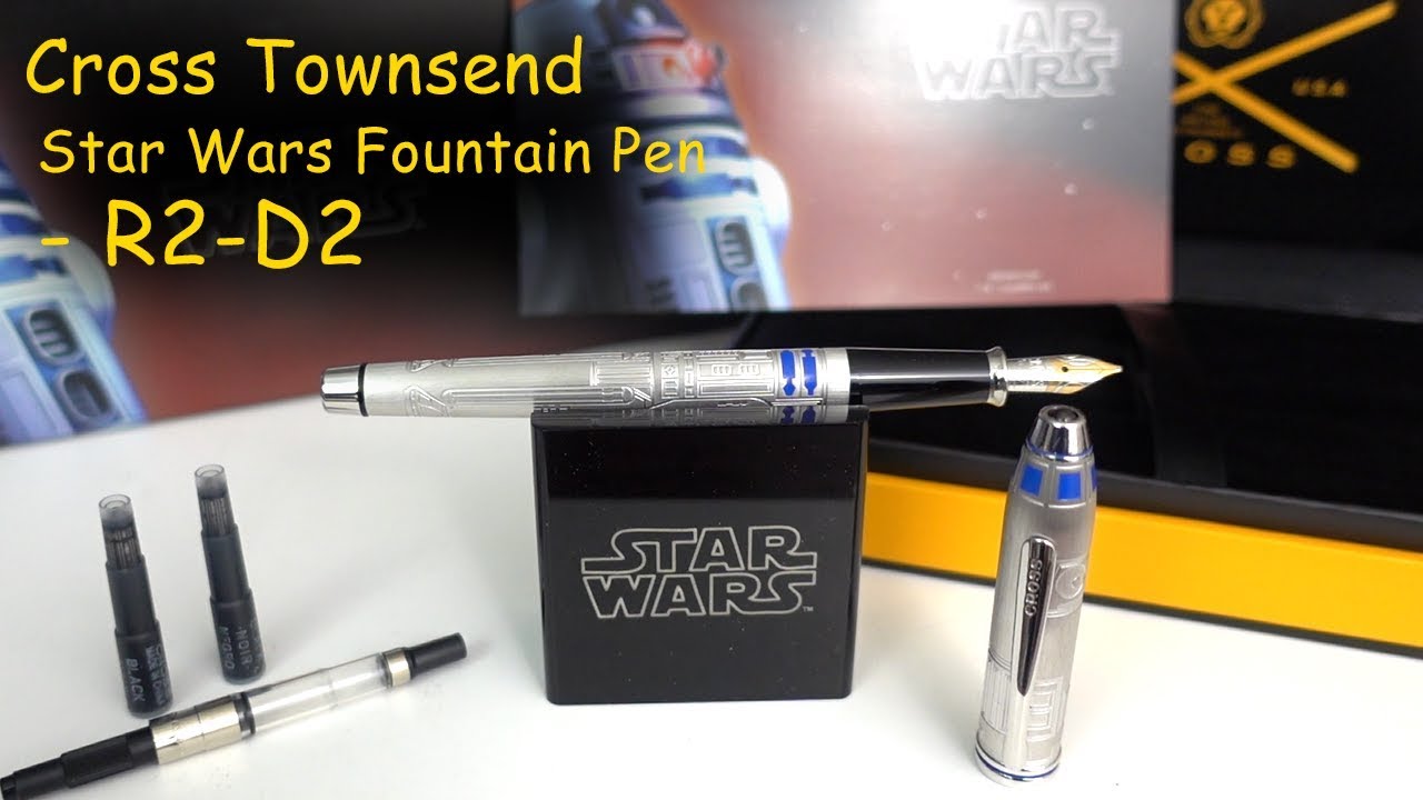 SALE! Cross Townsend Star wars fountain pen - LIMITED EDITION - R2-D2 ...