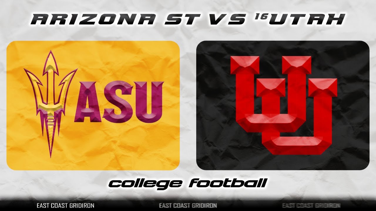 Arizona State vs Utah - LIVE Reactions - YouTube