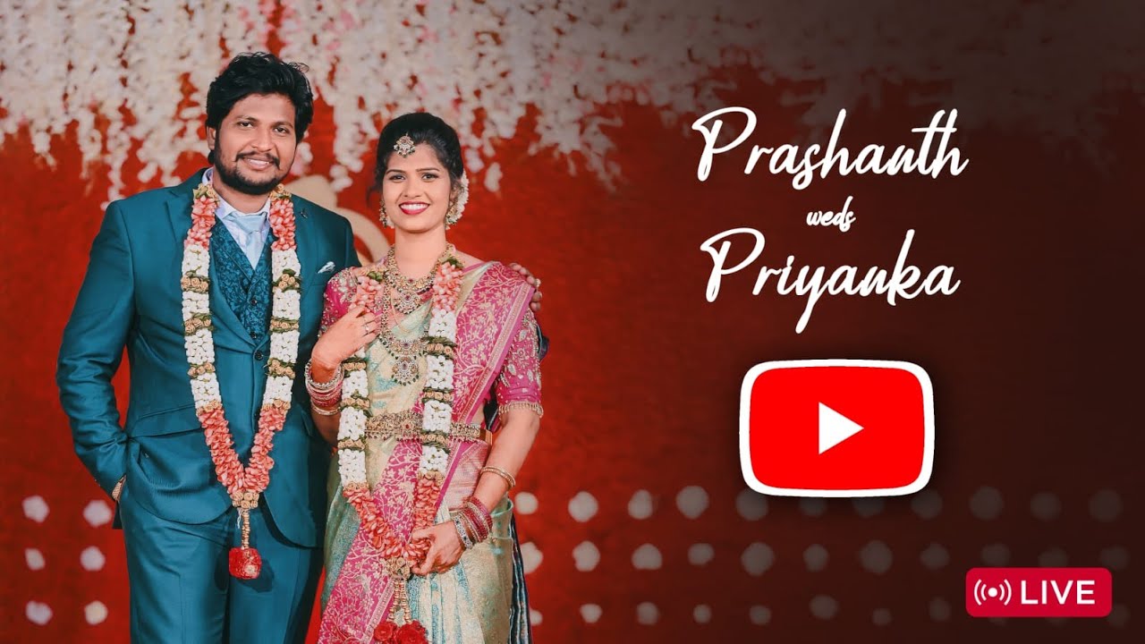 Prashanth with Priyanka | Wedding Live | 11-Oct-2025 -10:00am Onwards ...