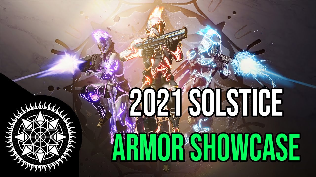 2021 Solstice of Heroes Armor Showcase - (With and without all glows ...