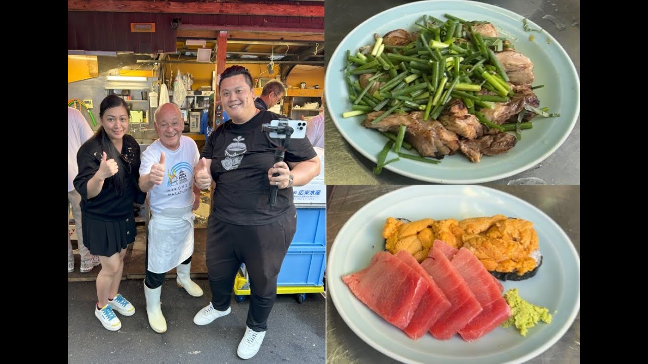 Osaka's Bare Hands Flamethrower Tuna - Street Foods Chef - YouTube