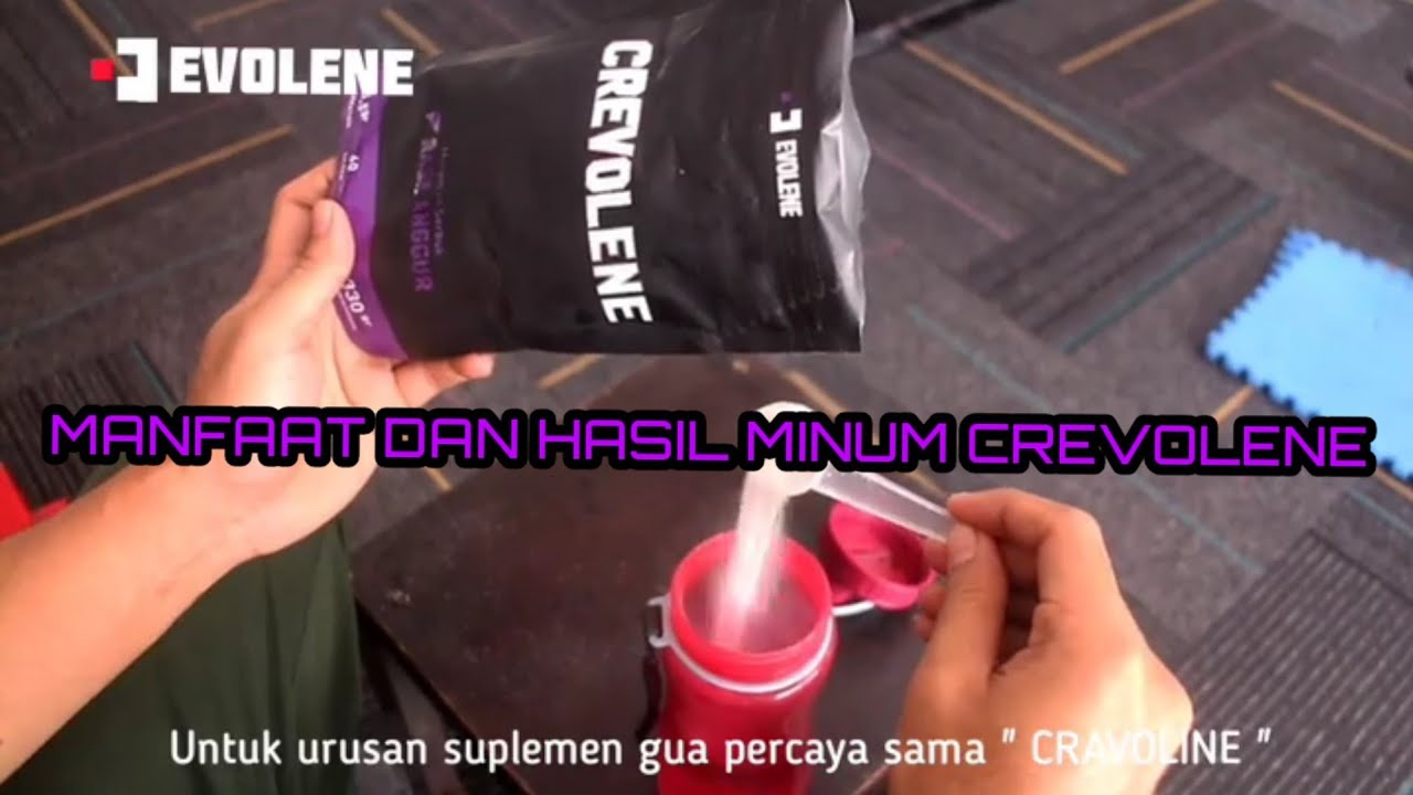 #crevolene penambah stamina saat latihan!! #evolene #crevolene # ...
