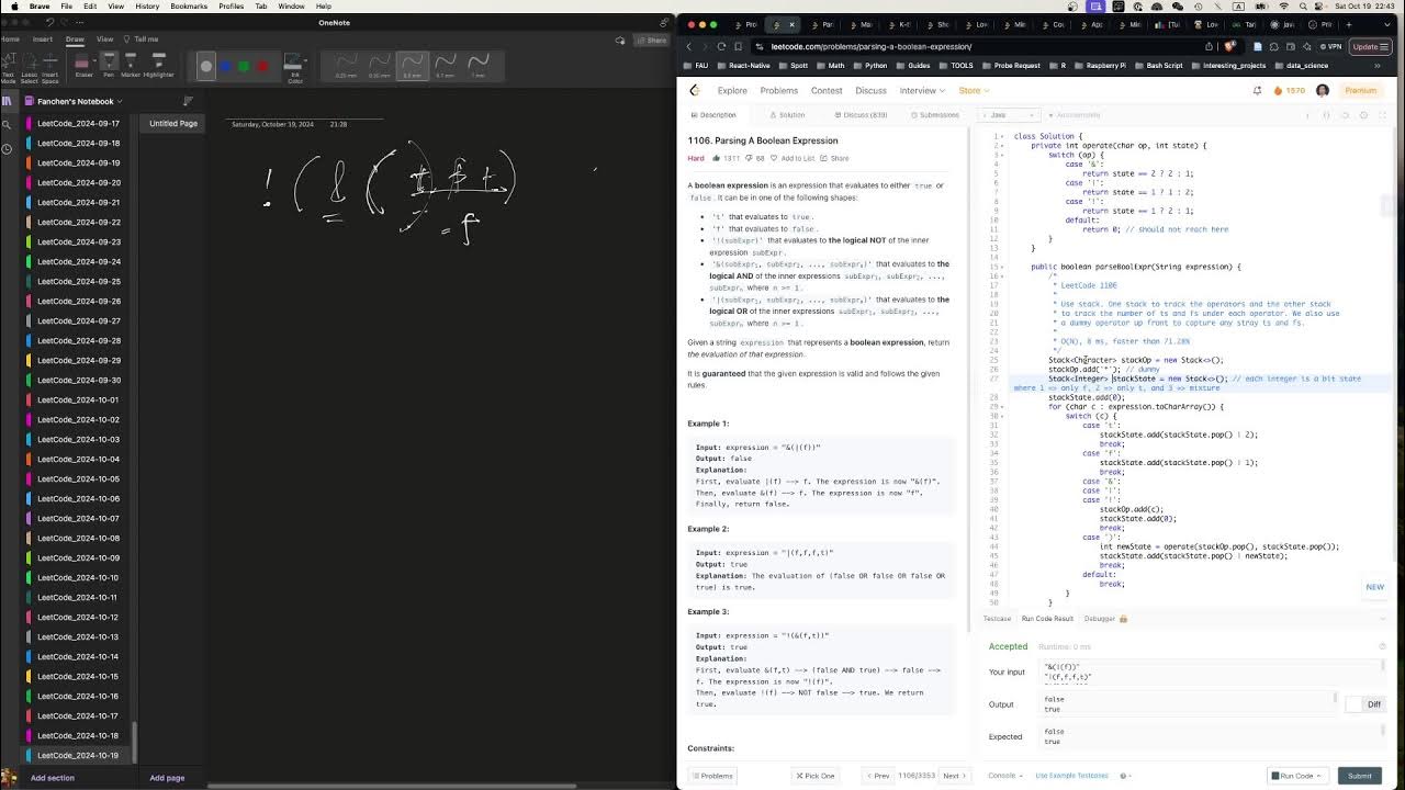 2024-10-19 LeetCode 1106 - YouTube