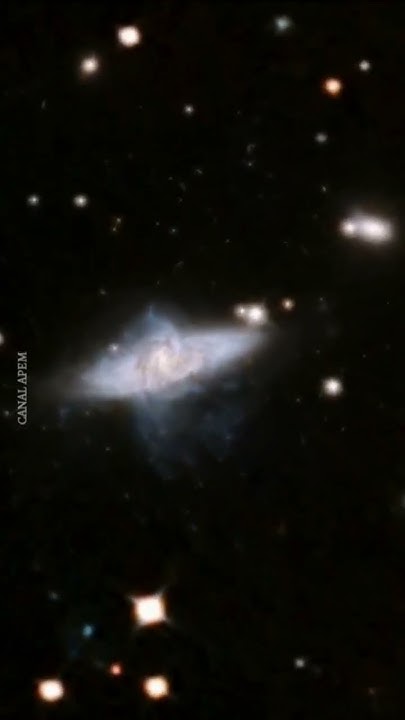 Super ZOOM do Telescópio Hubble da Nasa na galáxia NGC 3314 - YouTube