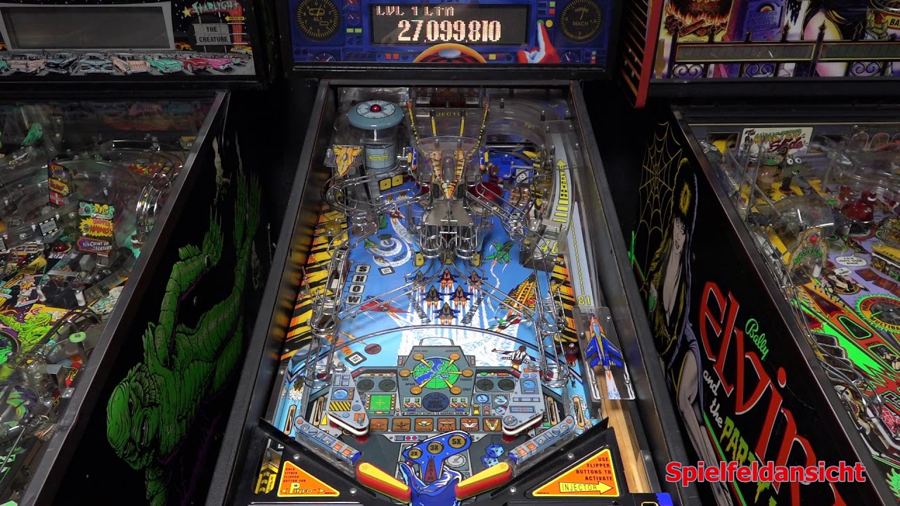 Airborne (Capcom, 1996) Flipper Pinball - YouTube
