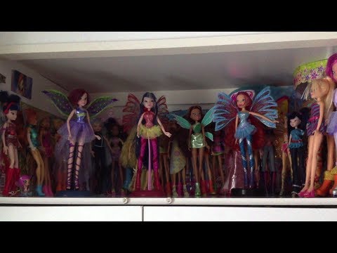 My Winx Club Doll Collection 2013 - YouTube
