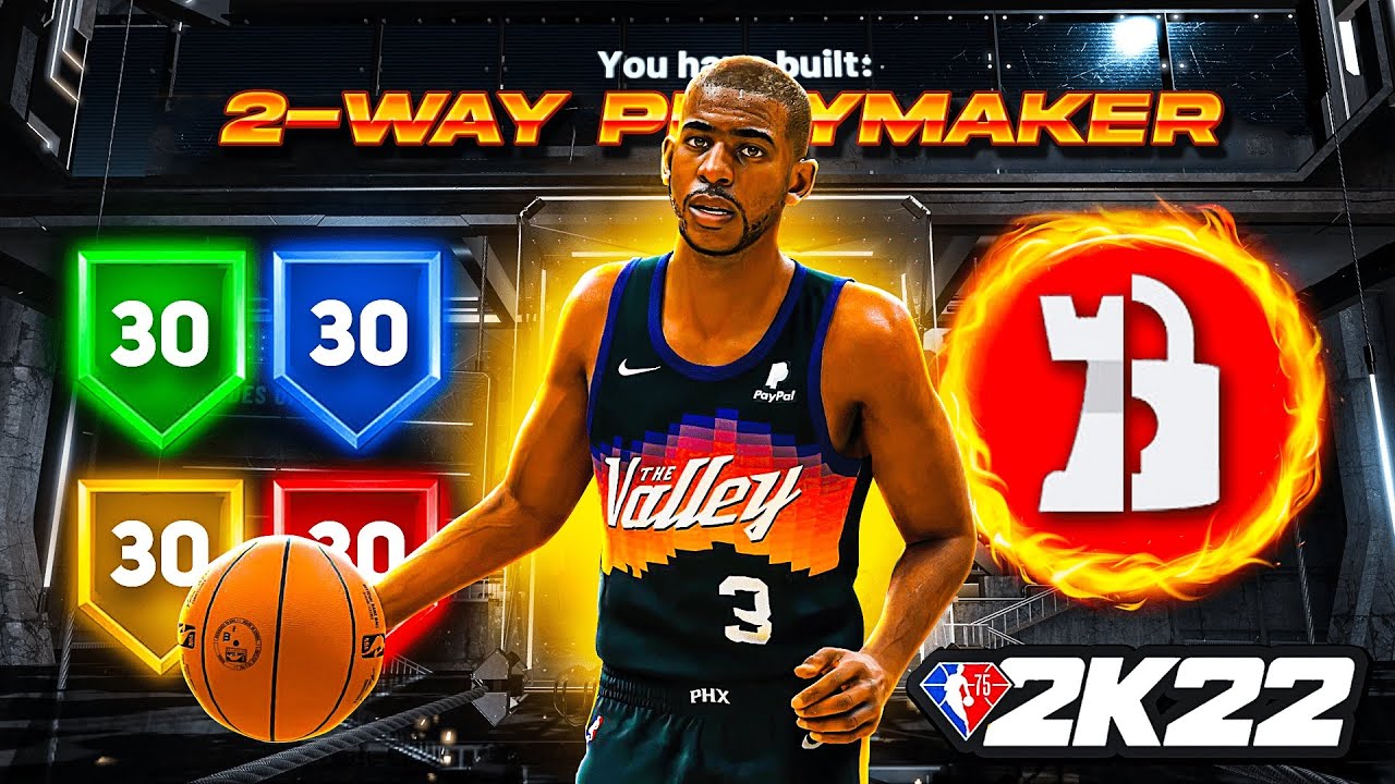 BEST “2-WAY PLAYMAKER” BUILD in SEASON 3 | NBA 2K22 META BUILD - YouTube