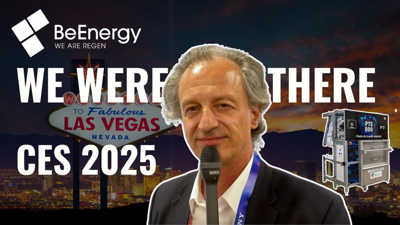 Be Energy at CES 2025 in Las Vegas | A Look Inside The PTS 800 - YouTube