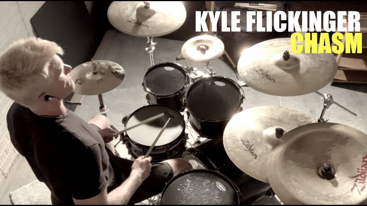 Then It Ends - Chasm (KYLE FLICKINGER Drum playthrough) #metalcore # ...