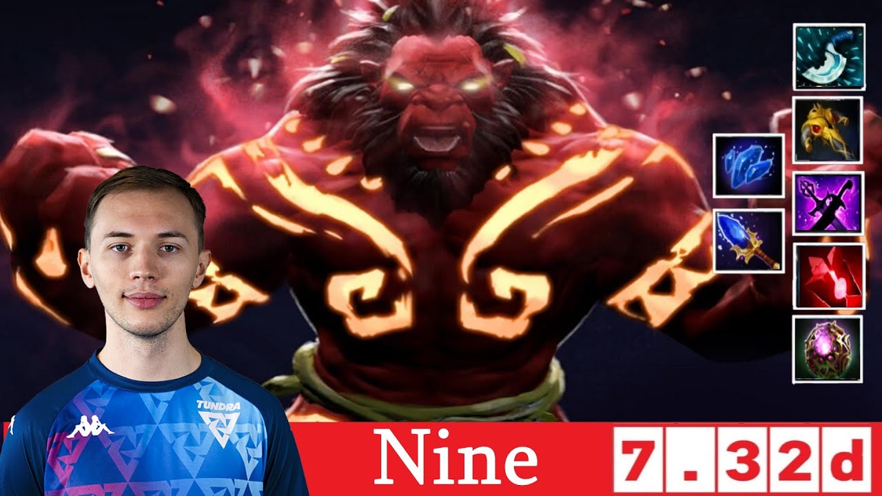 [DOTA 2] TUNDRA.Nine the AXE [OFFLANE] [7.32d] - YouTube
