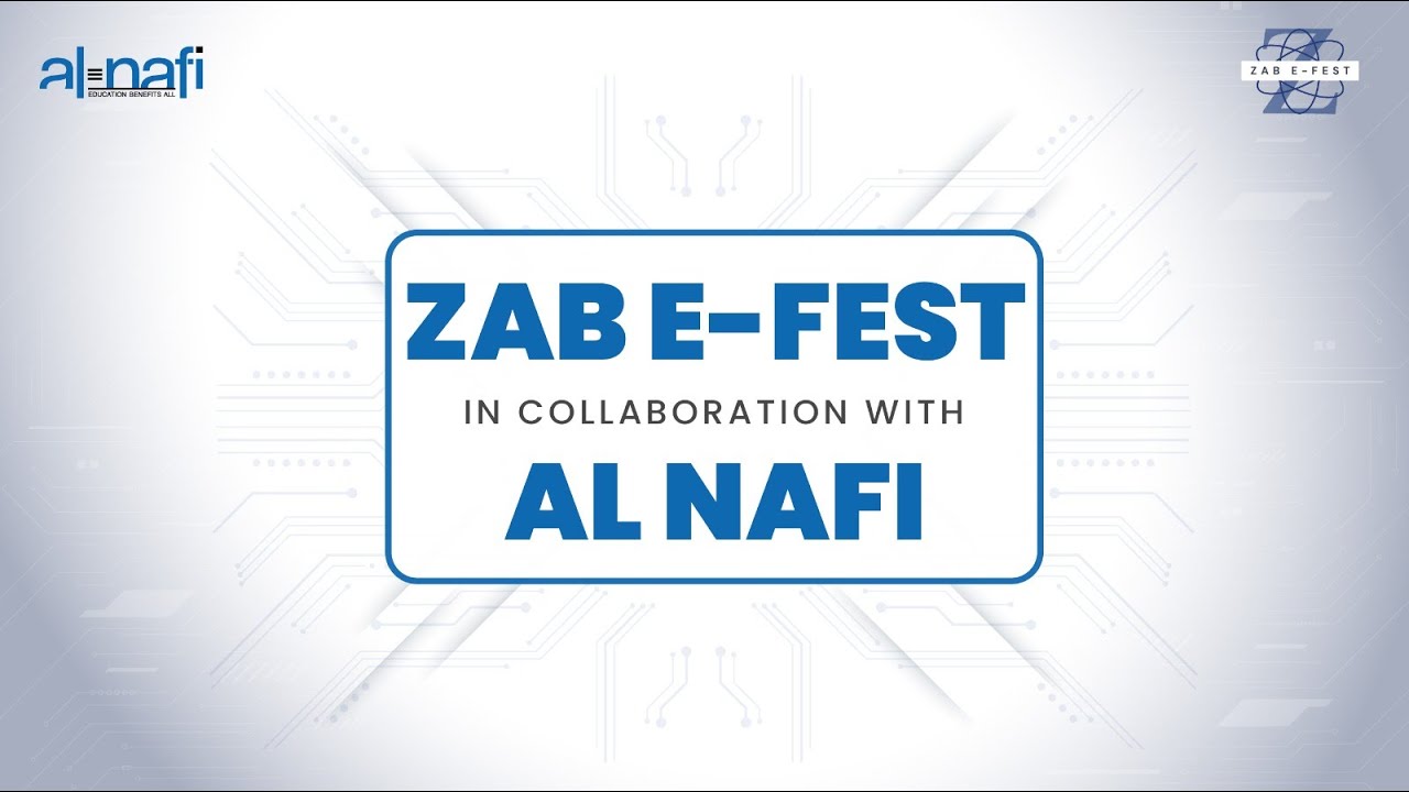 🔴LIVE - Al Nafi X ZAB E-FEST Event With Muhammad Faisal - YouTube