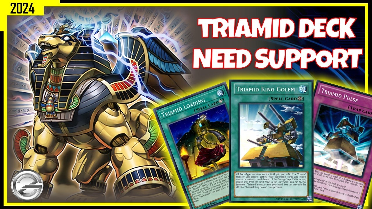TRIAMID DECK NEED NEW SUPPORT | Android Gameplay June 2024 | Yugioh ...