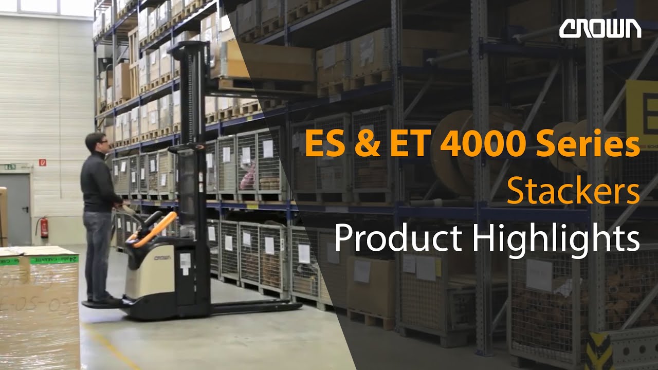 Crown Stackers | ES & ET Series | Product Highlights - YouTube
