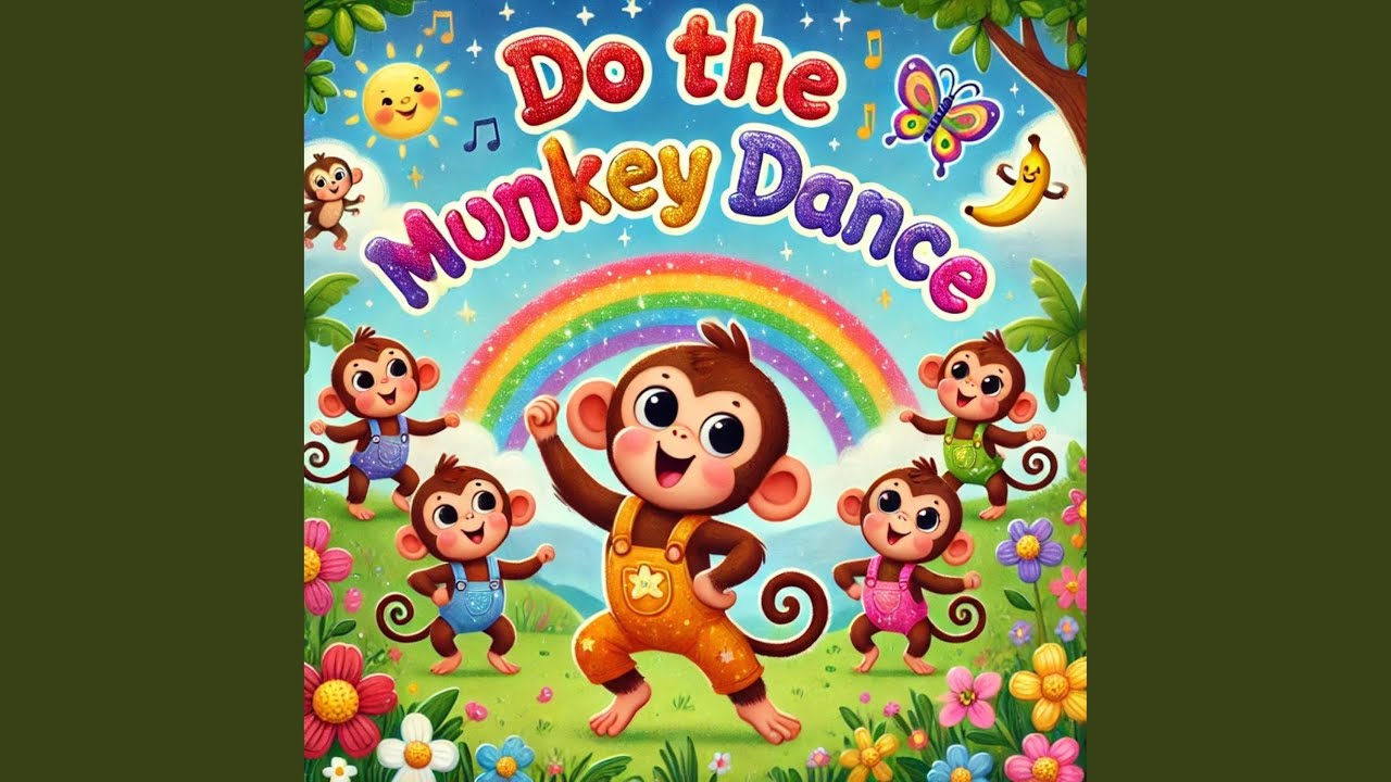 Ooh Ooh Ah Ah Monkey Moves! | Toddler Dance Song - YouTube