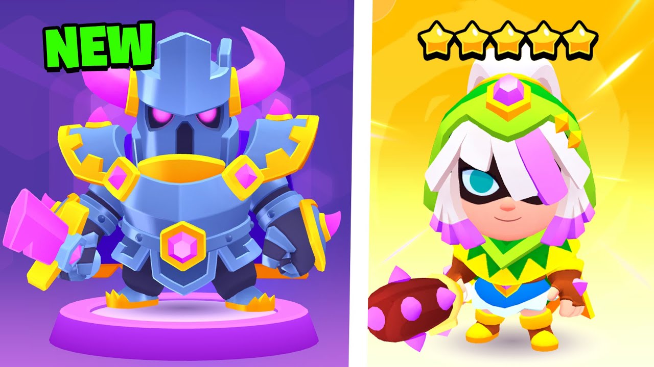 NEW Pekka Hero, Ultimate Bandit & Arcade World In Squad Busters - YouTube