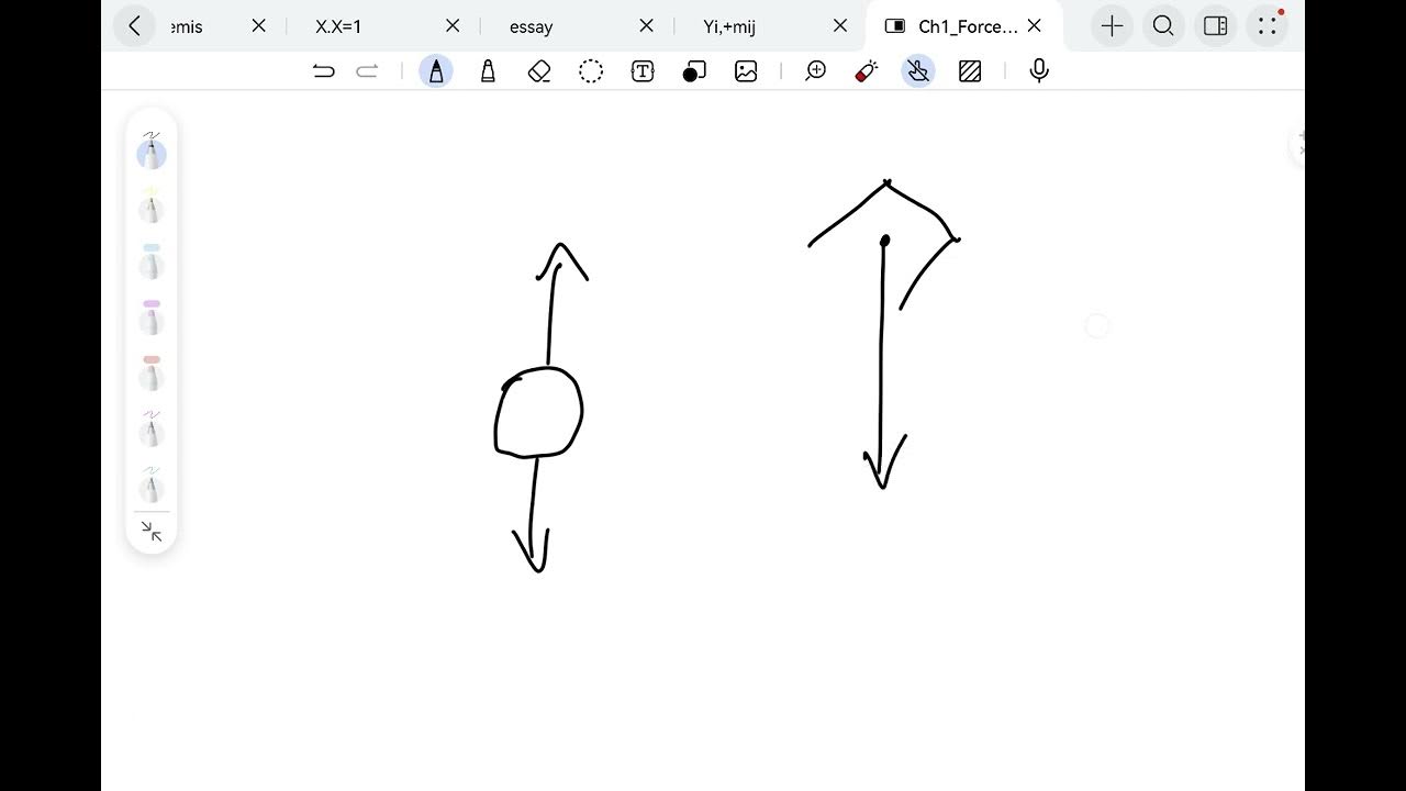 Acceleration of two objects connected by a cord - YouTube