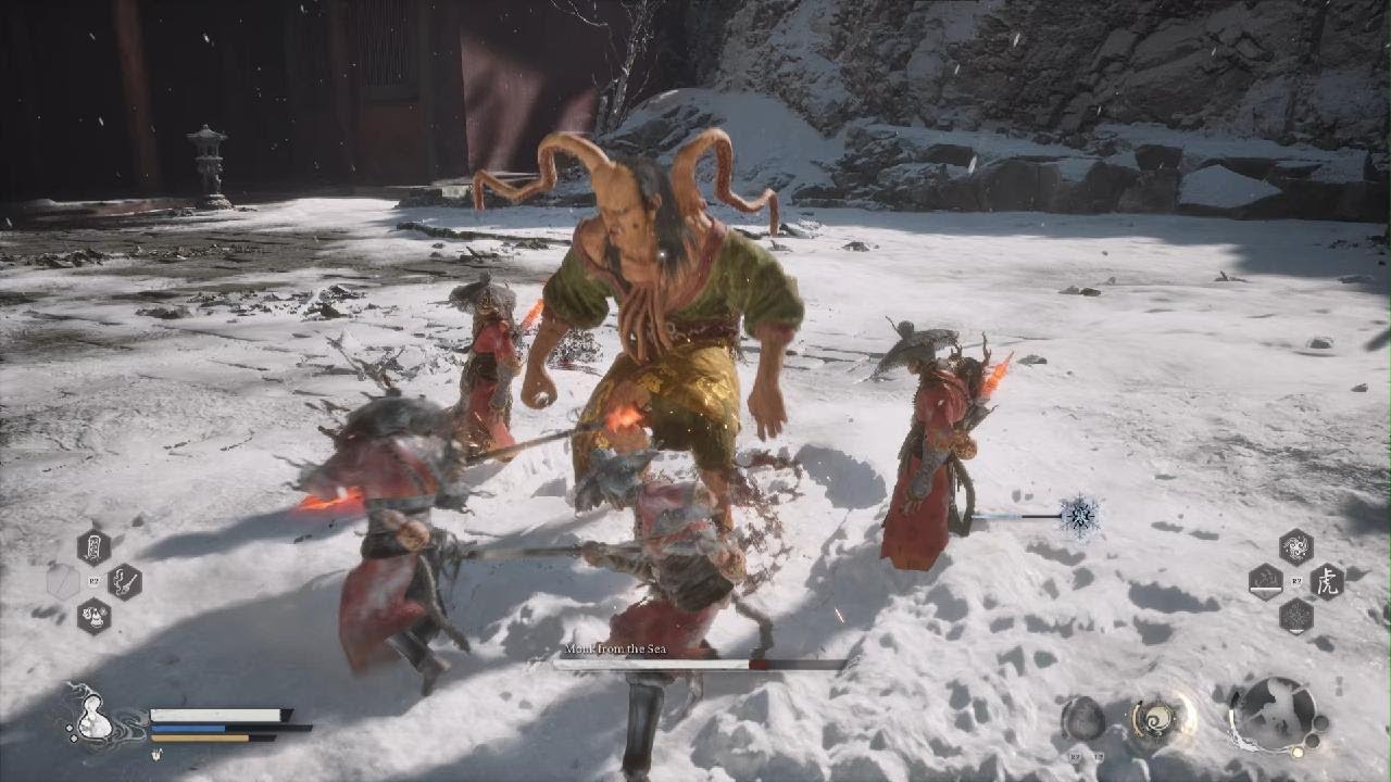 HOW TO FIND AND DEFEAT MONK FROM THE SEA HIDDEN BOSS | BEST SKILL ...
