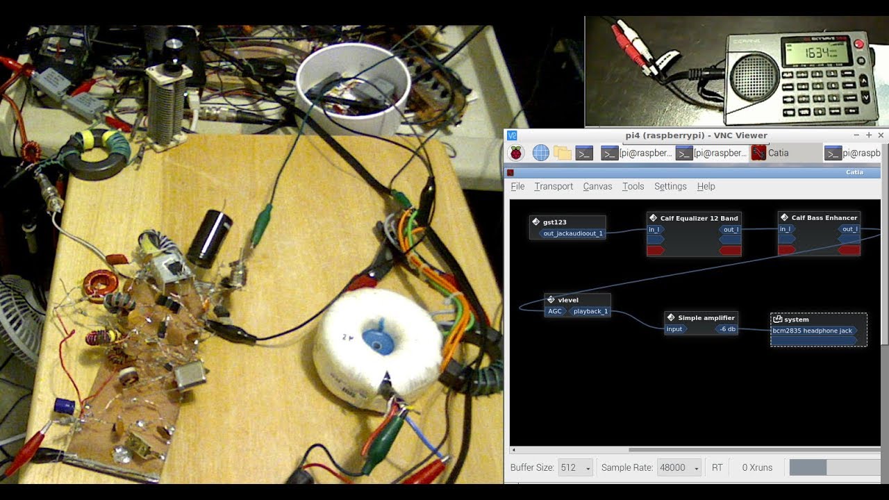 Raspberry PI 4 Low Power AM Transmitter Audio Modulator - use bcm2835 ...