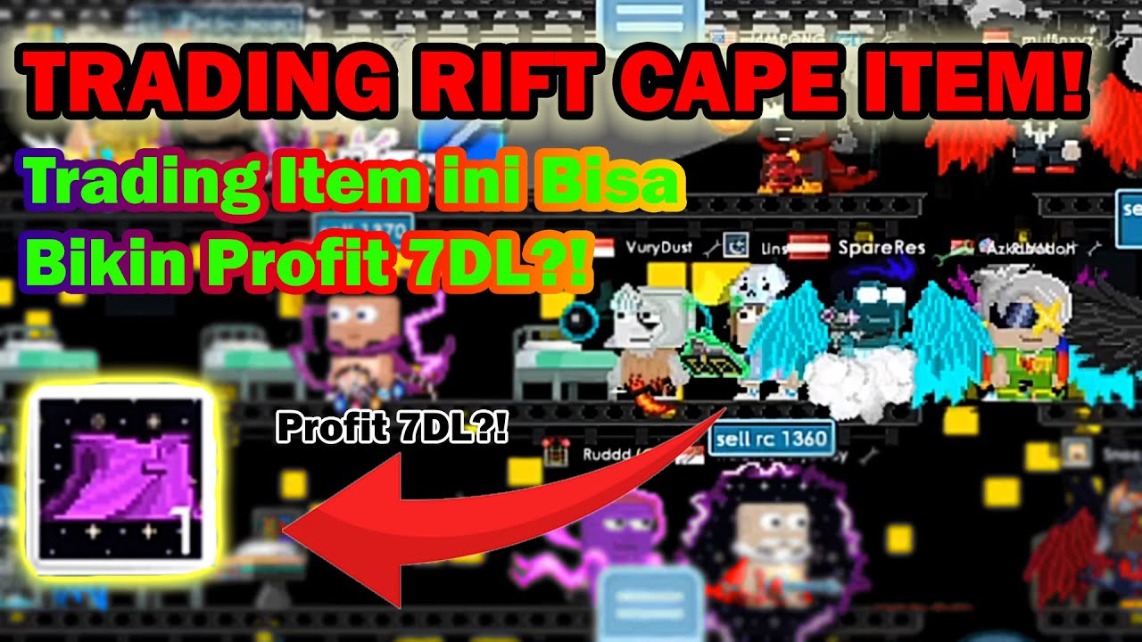 Trading Rift Cape! Memang Item ini Mahal Tapi Kalau Trading Ini Bisa ...