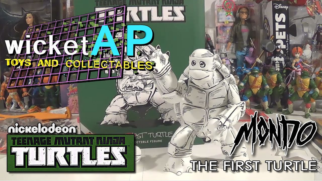 TMNT: The First Turtle by MONDO - wicketAP Toys & Collectables - YouTube