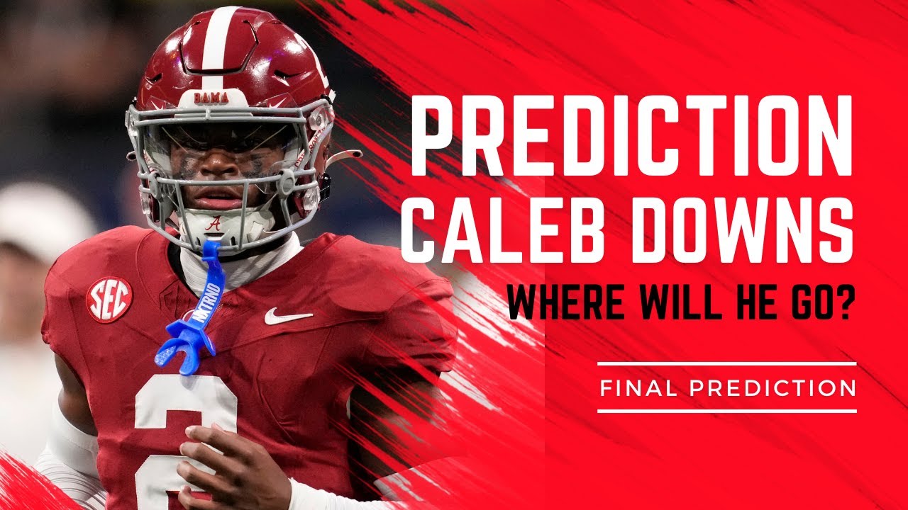 Final Prediction On Where Caleb Downs Will Transfer | Will It Be Texas ...